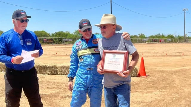 “Eddy” honored with a USLMRA / LSMRA Life Membership - LSMRA - Lone ...