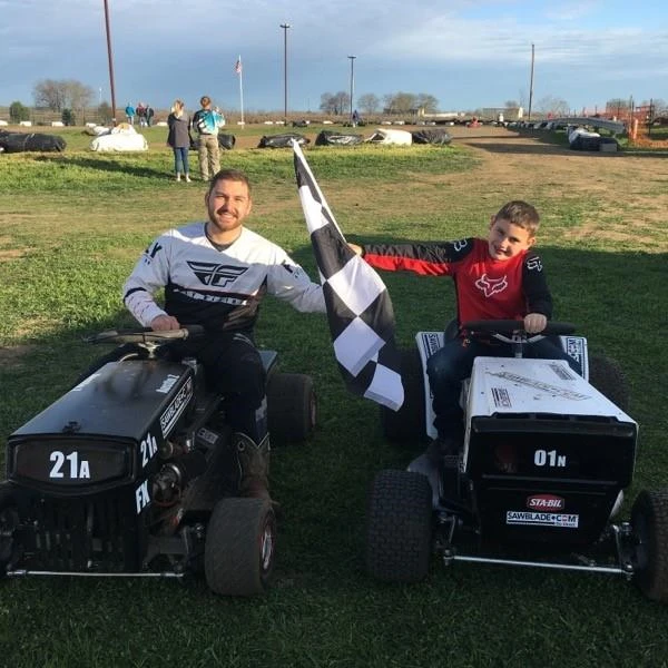 Zimmerman Brothers Both Win Lawn Mower Racing Debut - LSMRA - Lone Star ...